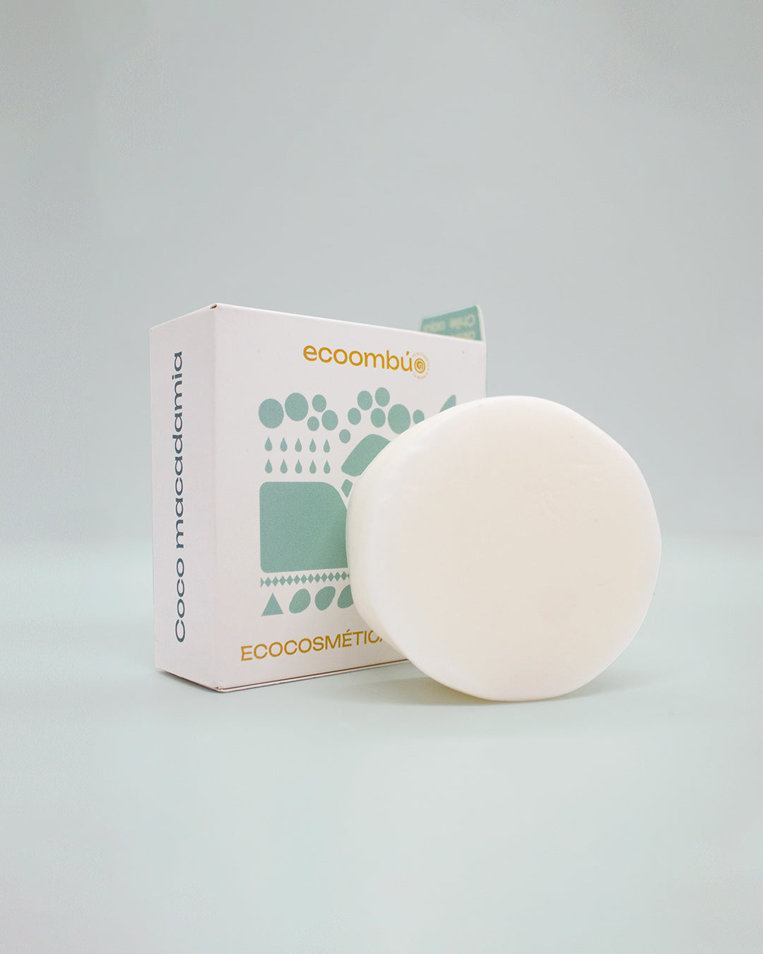 Bálsamo sólido Coco Macadamia. Cabello normal 70 gramos – Ecoombú